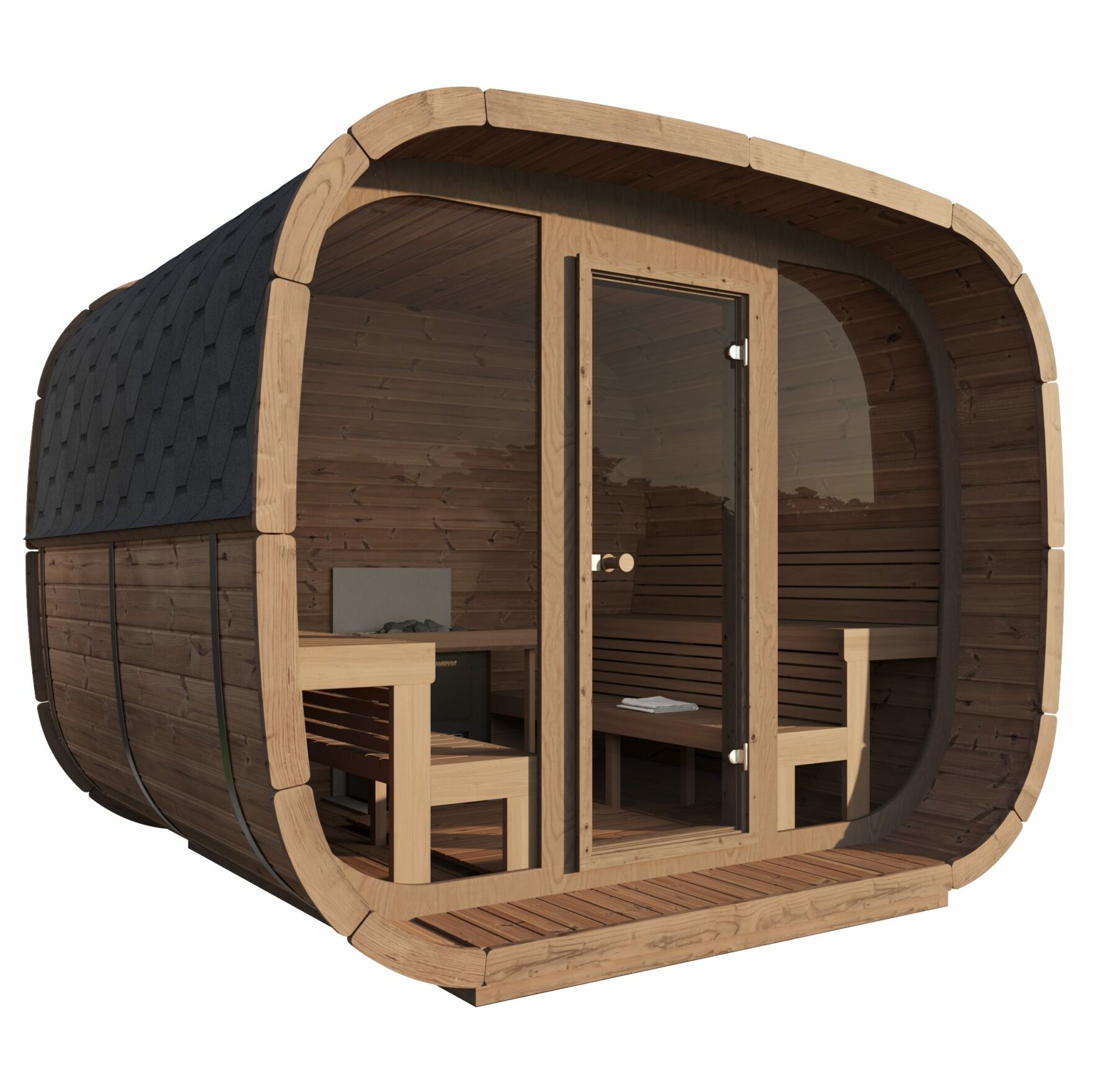 Outdoor Saunas | External Sauna Cabins | Aquasun